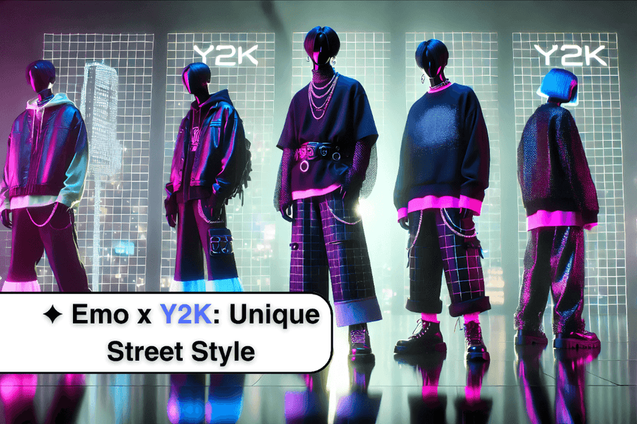 Emo vs. Y2K: Blending Aesthetics for a Unique Street Style