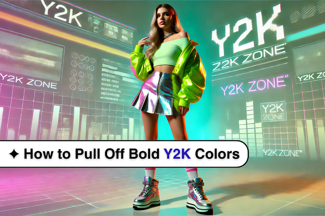 How to Pull Off Bold Y2K Colors Without Going Overboard