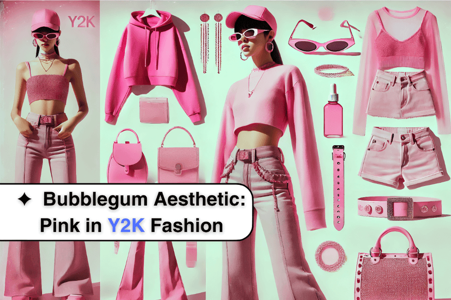 Understanding the Bubblegum Aesthetic: Pink in Y2K Fashion | Y2K Zone®