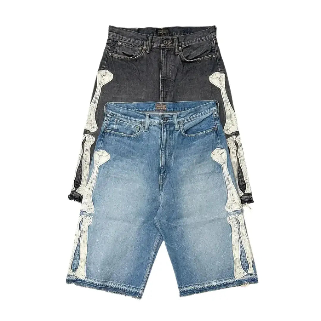 Skeleton Shorts - Y2K Zone®