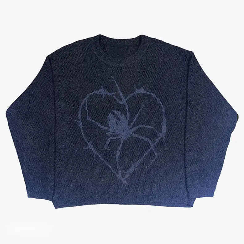 Spider Web Sweater - Y2K Zone®